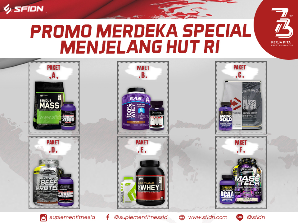 Promo Merdeka Hut RI 73 SFIDN